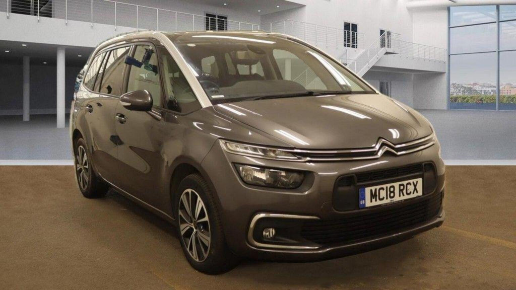 Used CITROEN GRAND C4 SPACETOURER 2018 Grey for sale - £9490 in ...