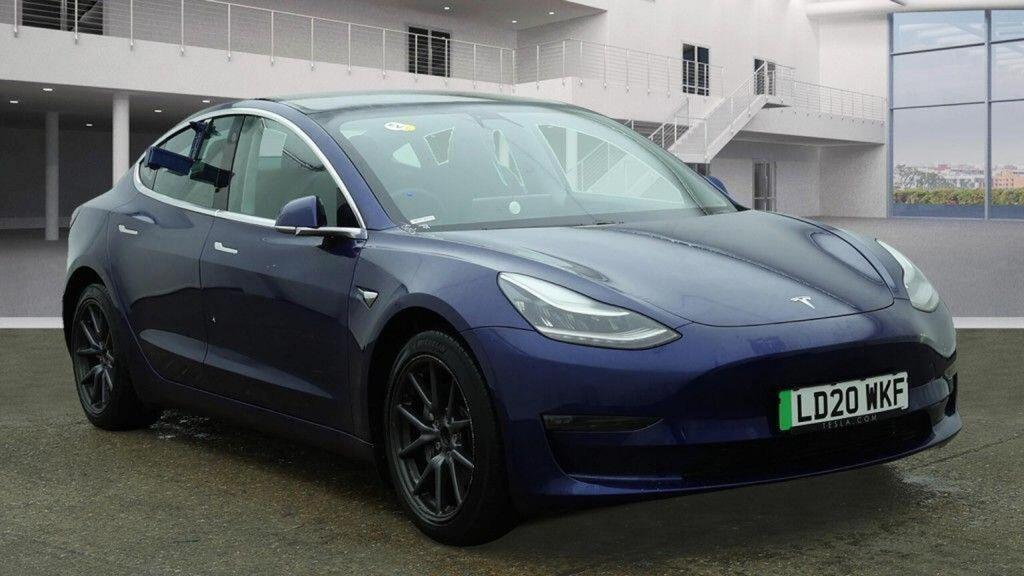 SOLD - Used TESLA MODEL 3 2020 Blue in Radcliffe, Greater Manchester ...